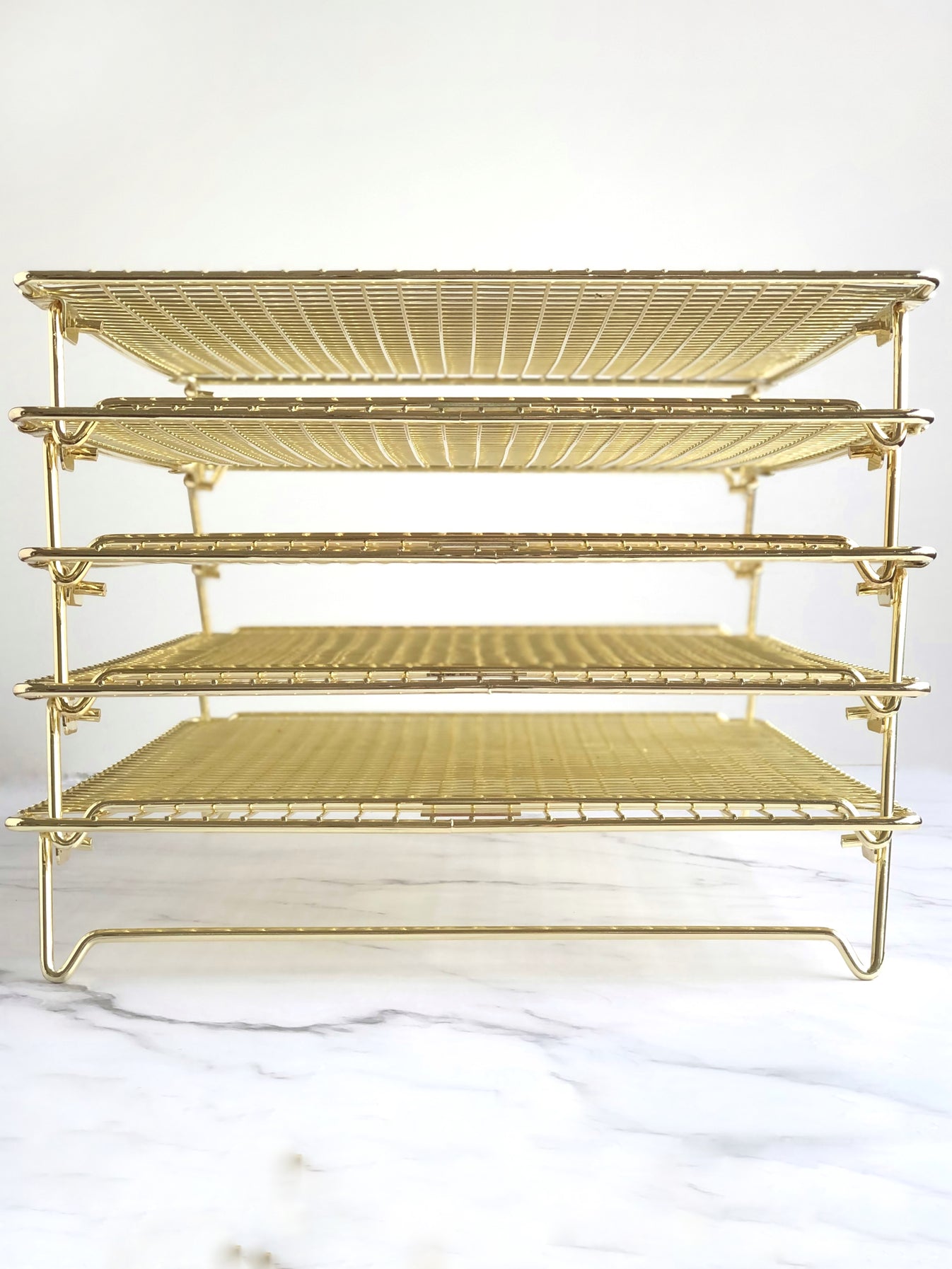 Gold Cooling Rack | Stackable | Foldable Legs – Little Bikkie Sugarcraft